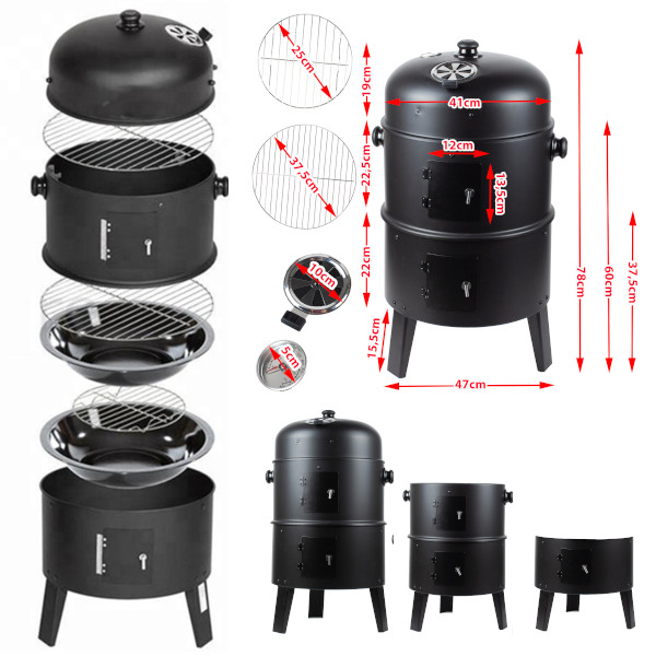 Technika :: Grille :: Curron SmokeHouse GM8000 + Wędzarnia + Term.